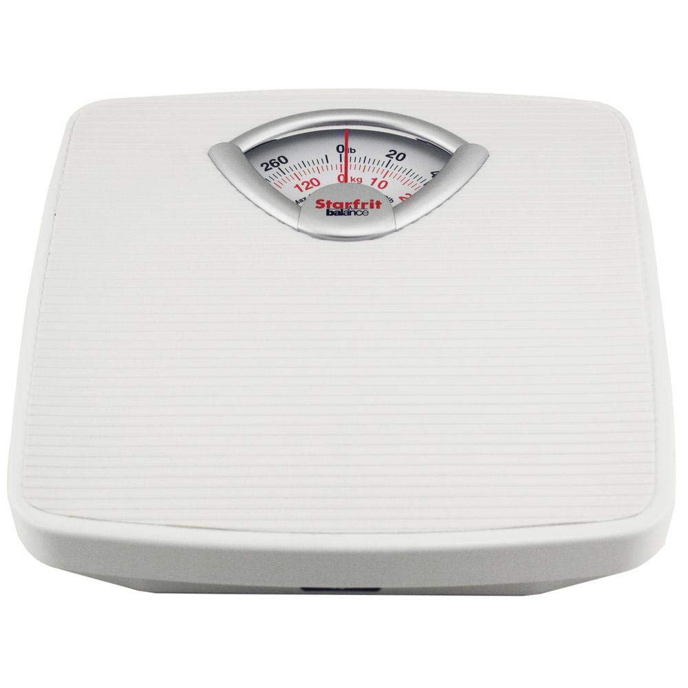 Starfrit Balance 093864-004-0000 White Mechanical Scale 11.20in. x 10.60in. x 2.20in.