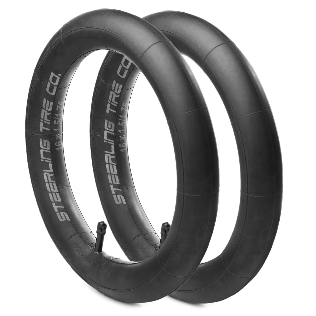 16 x 1.75/1.95/2.125 Heavy Duty Thorn Resistant Inner Tube Replacement for All Baby Trend Expedition Jogger Strollers and More! [2-Pack] Steerling Tire Co.