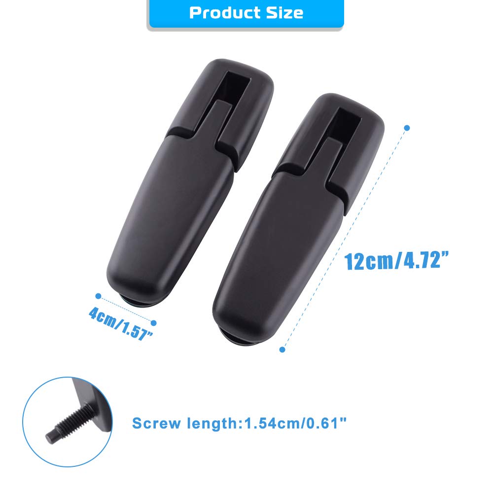 Rear Window Hinge Set Liftgate Glass Hinge Right & Left | for 2001-2007 Ford Escape 2005-2007 Mercury Mariner | #YL8Z78420A68BA, YL8Z78420A69BA, YL8Z-78420A68-BA, YL8Z-78420A69-BA