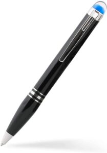 montblanc starwalker resin line - blue cap ballpoint no 118848