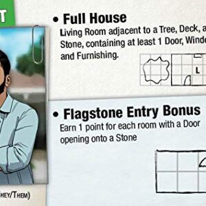 Floor Plan: A Roll & Write Home Design Game, Ages 8+, 1-100 Players, 20 Mins