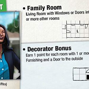 Floor Plan: A Roll & Write Home Design Game, Ages 8+, 1-100 Players, 20 Mins