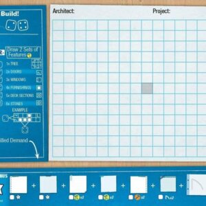 Floor Plan: A Roll & Write Home Design Game, Ages 8+, 1-100 Players, 20 Mins