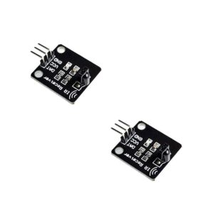 koobook 2pcs digital 38khz infrared ir receiver sensor module for arduino compatible