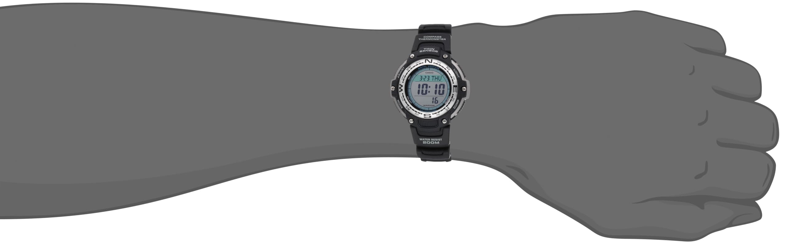 Casio - Mens Outdoor Sports Series (SGW100-1V)