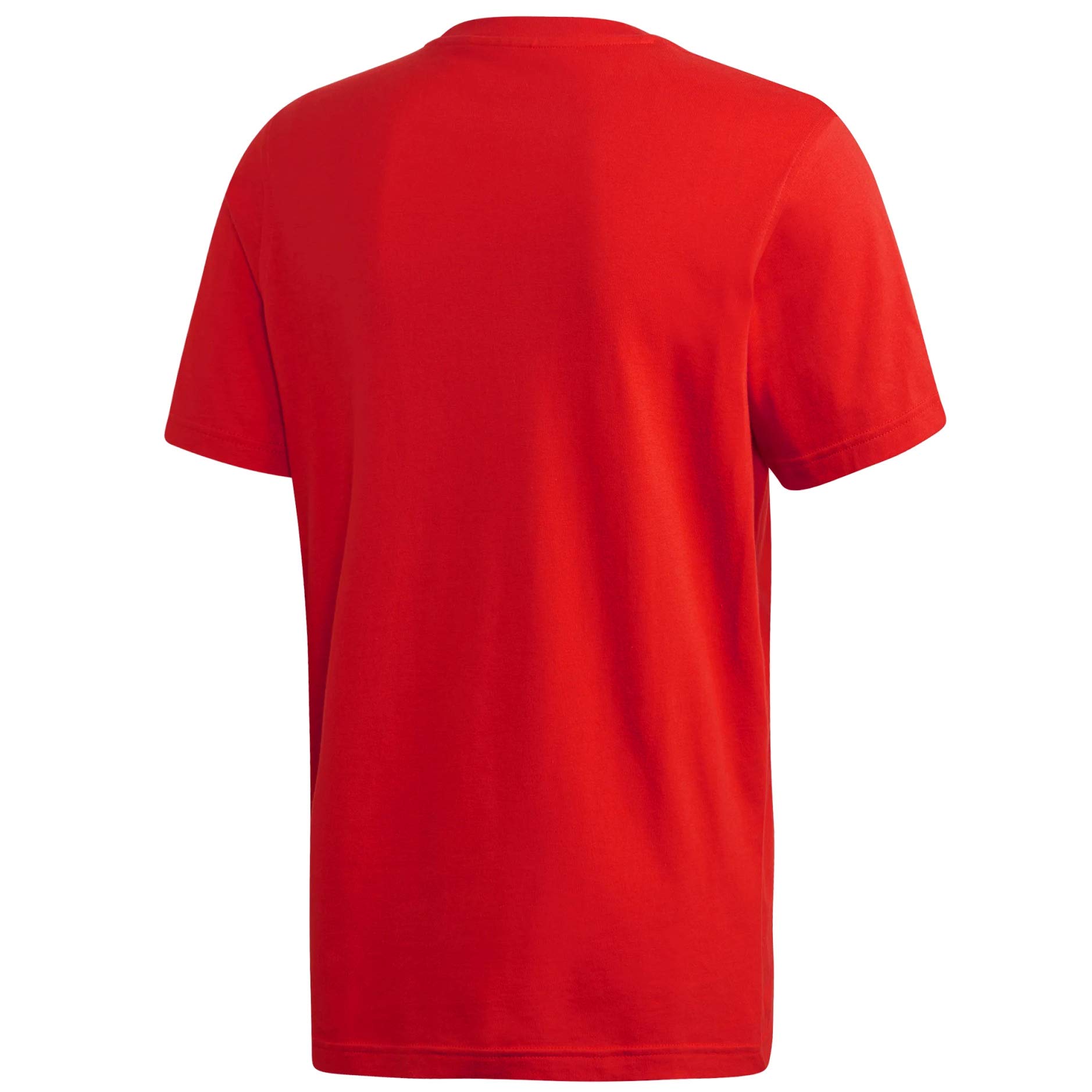 adidas Originals Men's Trefoil T-Shirt, Lush Red, S