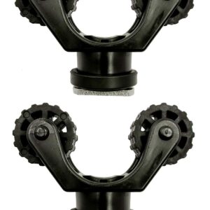 YakAttack Track Mount Roto Grip Paddle Holder Black GRP-1001 2 Pack