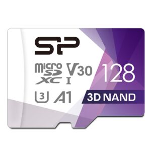 silicon power micro sd card 128gb memory card with adapter