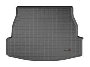 weathertech cargo trunk liner for toyota rav4, rav4 hybrid - behind 2nd row (401246) black