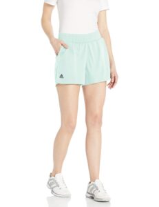 adidas club hr short, green/grey, large