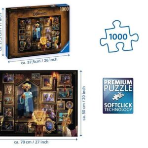 Ravensburger Disney Villainous Prince John 1000 Piece Jigsaw Puzzle for Adults – Every Piece is Unique, Softclick Technology Means Pieces Fit Together Perfectly