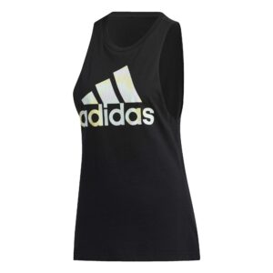 adidas women’s univ tank 1 w, black, medium