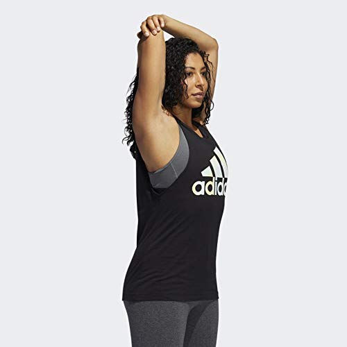 adidas Women’s Univ Tank 1 W, Black, Medium