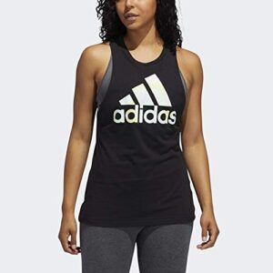 adidas Women’s Univ Tank 1 W, Black, Medium