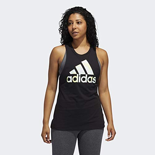 adidas Women’s Univ Tank 1 W, Black, Medium