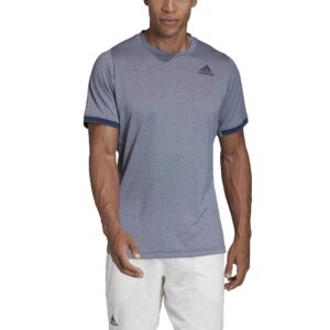 adidas Men's Tennis Freelift Tee Tech Indigo Large