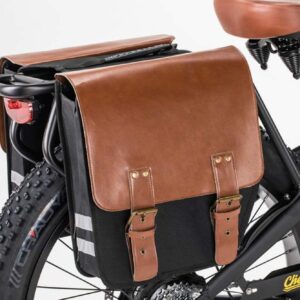 Cheetah Cafe Racer Leather Pannier