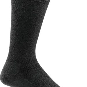 Darn Tough Men's Solid Crew Lightweight Sock (Style 6032) - Black, Large