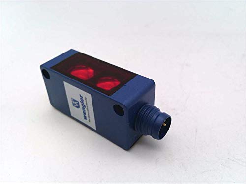 WENGLOR P1KH009 PHOTOELECTRIC Sensor, 200 MA, IP67/68, Reflex Sensor, 120 MM Range, -40 to +60 Degree C, M8 4 PIN Connection, with Background Suppression, 10-30 VDC