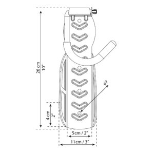 Palram - Canopia Yukon Shed Bike Hook