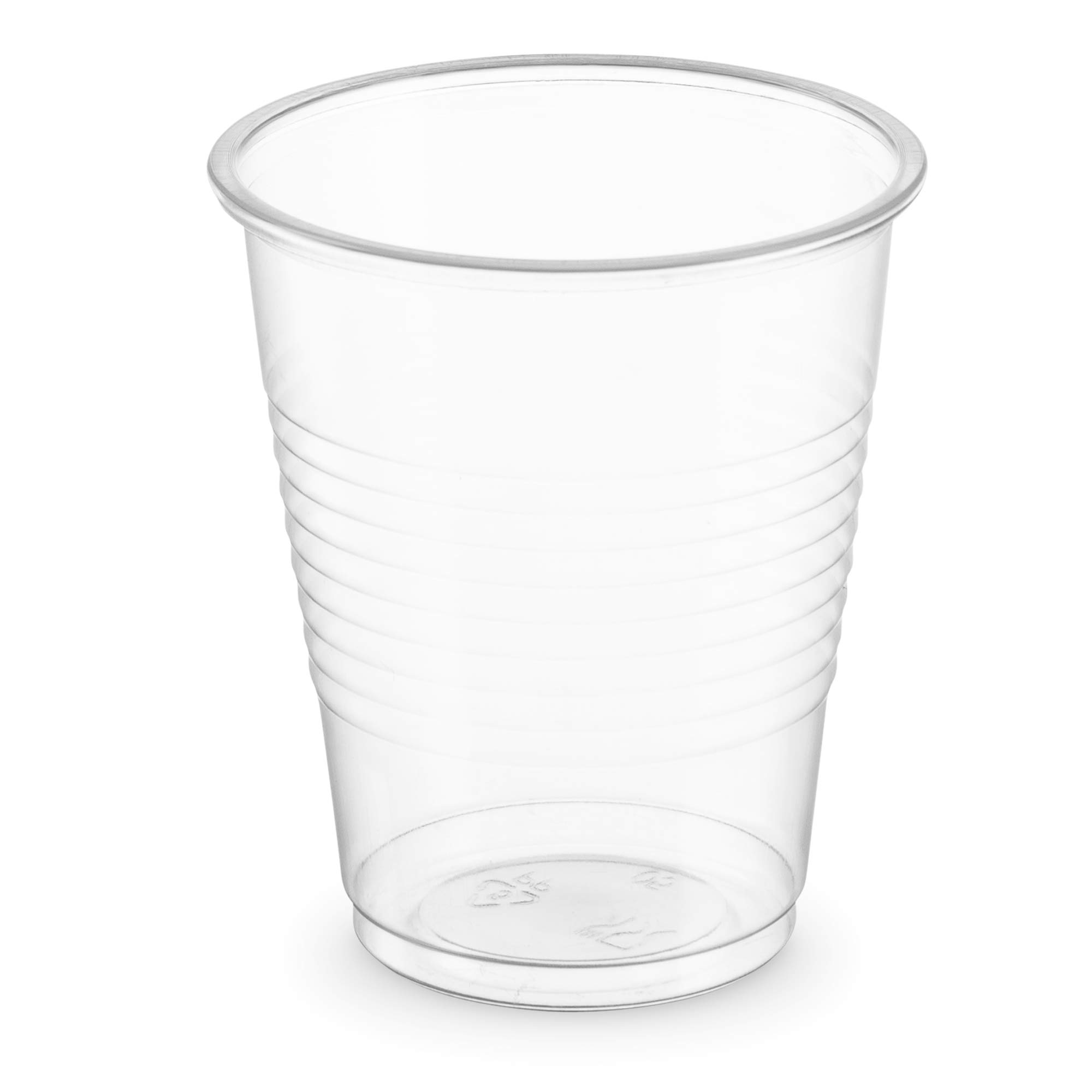 PLASTICPRO plastic Cups 5 oz Disposable Clear Beverage Tumbler (500 Count)