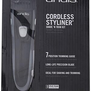 Andis Cordless Styliner Shave 'N Trim Kit, Black