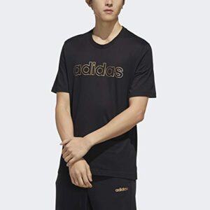 adidas originals m ess br tee, black, small