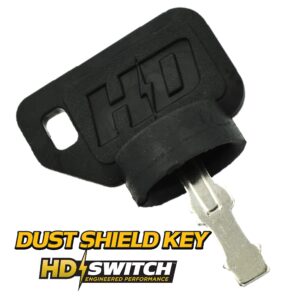 HD Switch Starter Ignition Switch Replaces John Deere LA100 LA105 LA110 LA115 LA120 LA125 LA130 LA135 LA140 LA145 LA150 LA155 LA165 LA175 Includes 1 Umbrella & 1 Steel Key & Free Carabiner