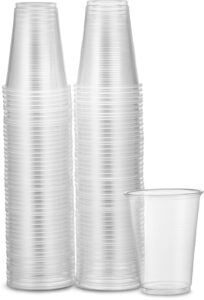 plasticpro 7 oz clear plastic disposable drinking cups [300 count]