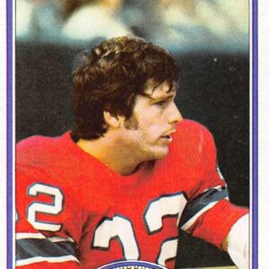 1980 Topps #372 Andy Johnson New England Patriots NFL Football Card NM-MT