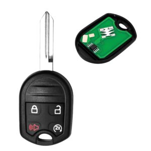 vofono compatible with car key fob ford explorer 2011-2015/ f-150, f-250, f-350 (2011-2016), lincoln, mercury, mazda (cwtwb1u793 4-btn) keyless entry remote start pack of 1