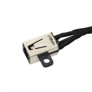 Zahara DC in Power Jack with Cable Replacement for Dell Inspiron 17 7773 7778 7779 P30E001 2-in-1 6VV22 Inspiron 15 7570 7573 P70F001 7569 7579 P58F001 2-in-1 450.08504.0011 0ND3N8 450.08504.0012