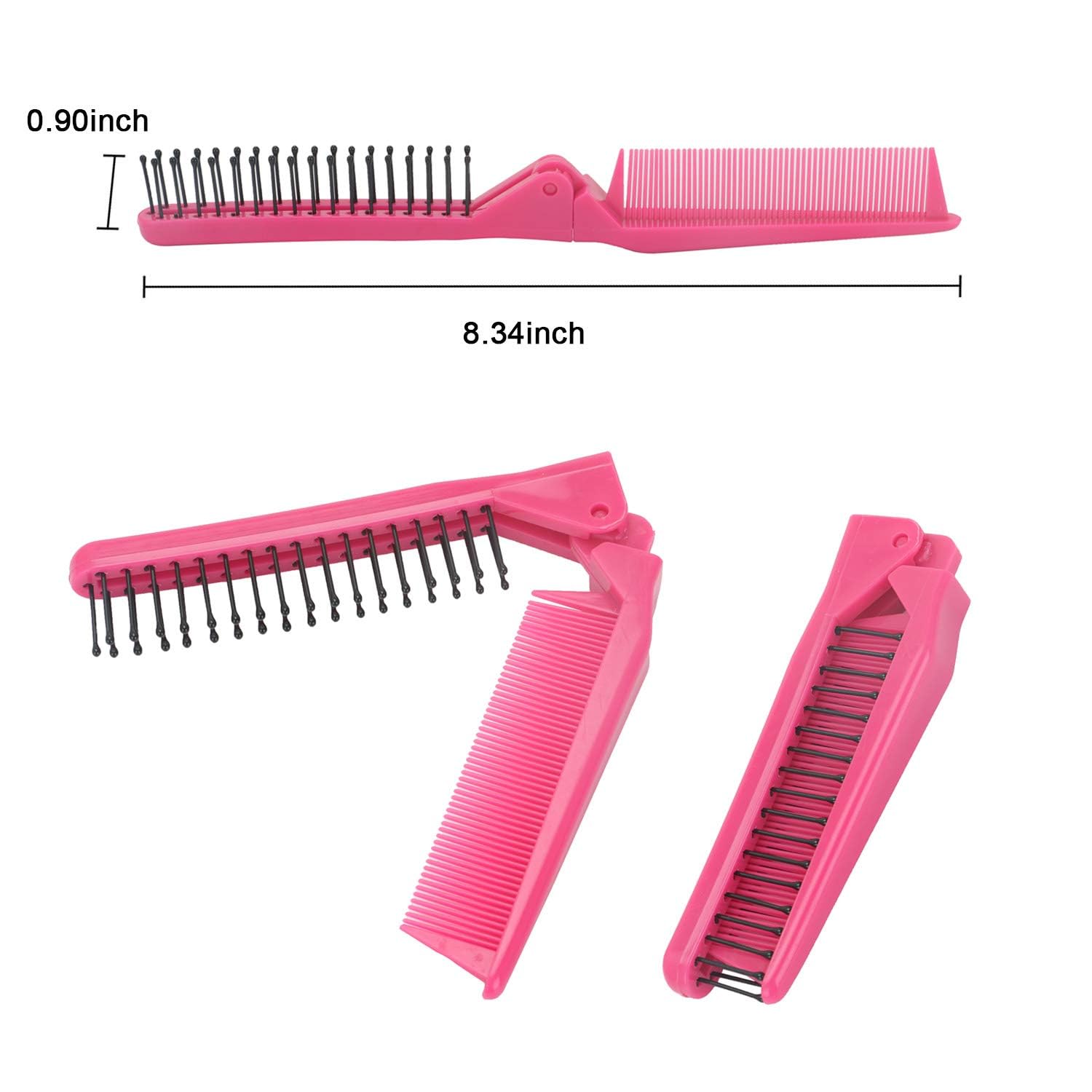 49 PCS Self Grip Hair Rollers Set for Stunning Waves & Curls - Large, Medium, Small Sizes with Comb & Clips