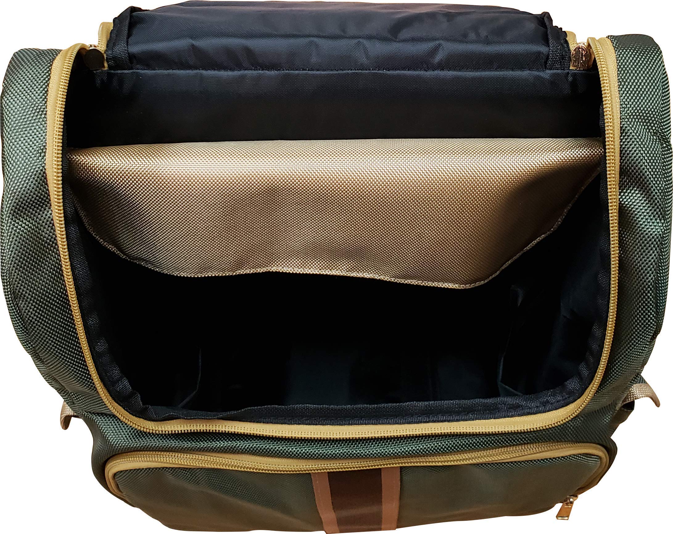 Vincent Master Backpack Travel Stylist Barber Bag (Green)