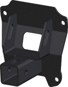 kfi 2" front receiver tow hitch for honda talon 1000 r x 101755, black