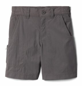 columbia boy’s silver ridge iv short, moisture wicking, sun protection