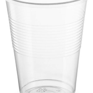 PLASTICPRO 7 oz Clear Plastic Disposable Drinking Cups [200 count]