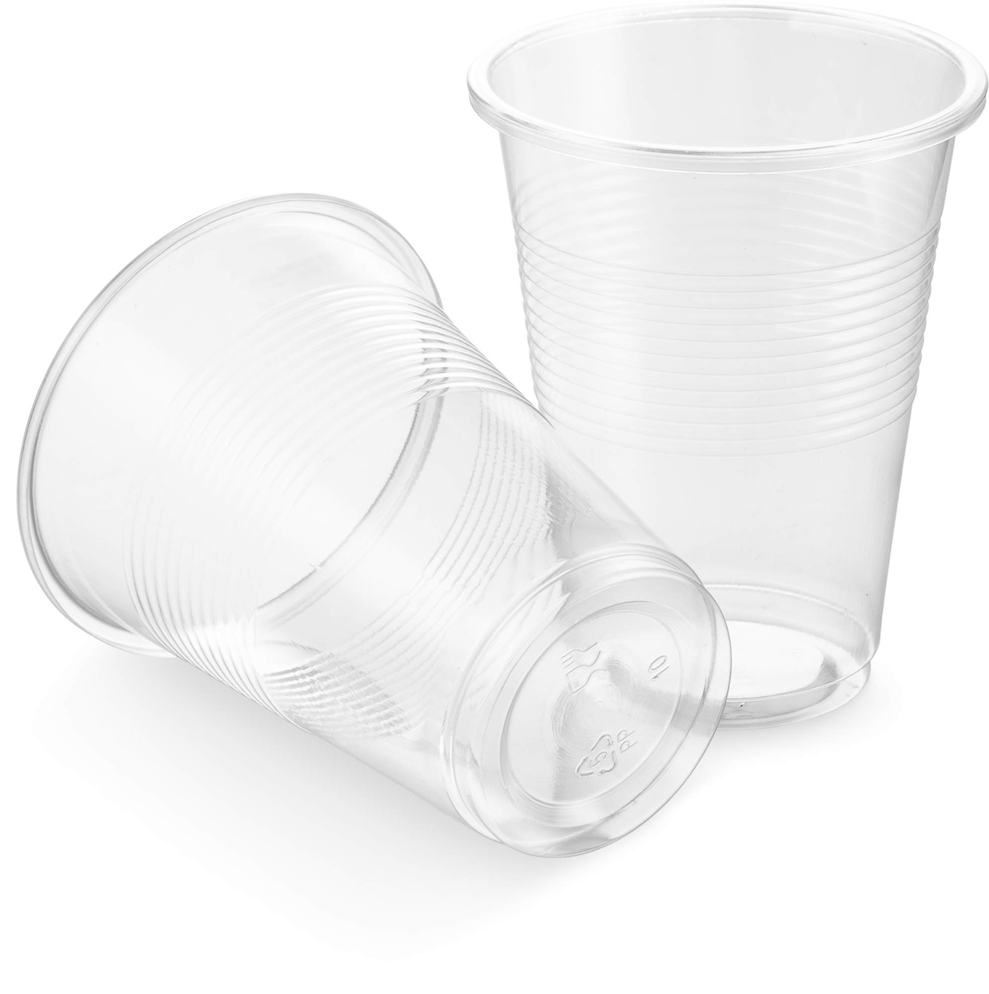 PLASTICPRO 7 oz Clear Plastic Disposable Drinking Cups [200 count]