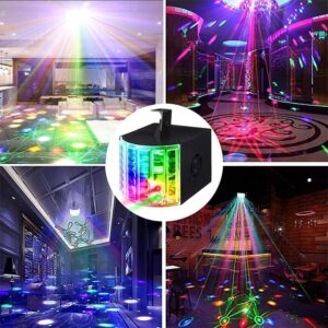 Party Lights DJ Disco Lights SUPERNAL Sound Activated LED Strobe Effect Projector Stage Lights with Remote Control for Wedding Birthday Christmas Karaoke Dance Concert