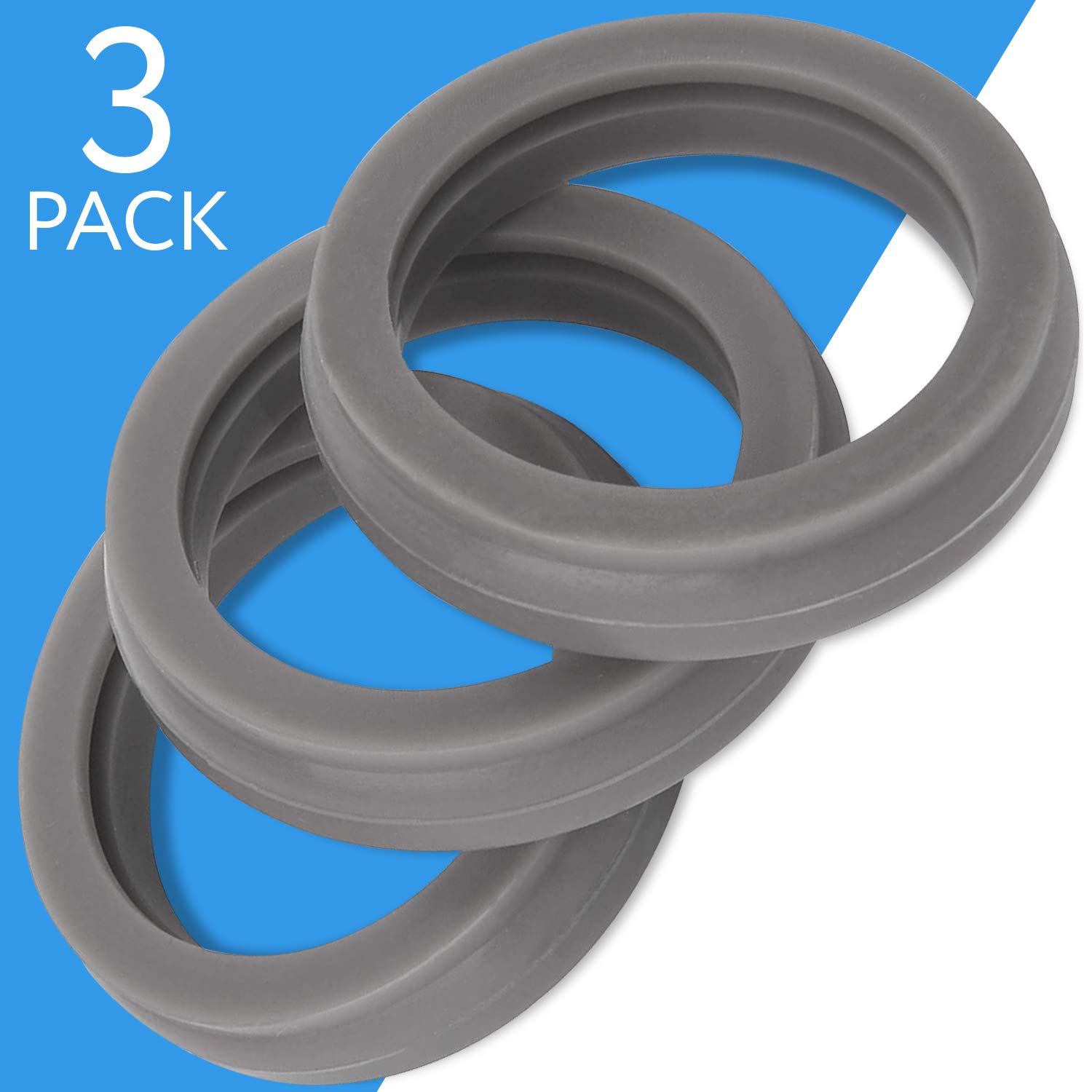 IMPRESA 3 Pack Replacement Gaskets compatible with Zojirushi Mug, 20 & 16 Ounce - BPA/Phthalate/Latex-Free Compatible with SM-SA60-BA SM-SA48-BA