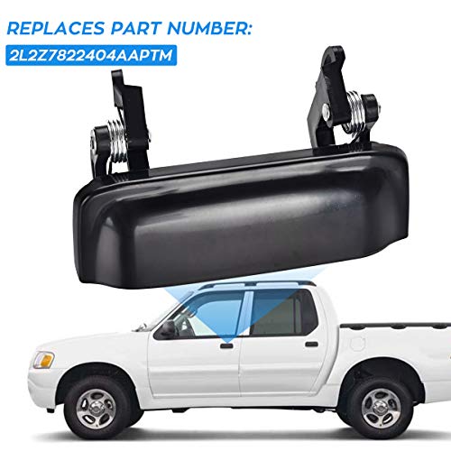 FAERSI Outside Exterior Door Handle Front Rear Driver Side & Passenger Side Replacement for 1998 1999 2000 2001 2002 2003 Explorer 98-01 Mercury Mountaineer 2001-2005 Explorer Sport Trac