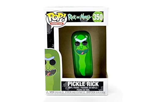 Funko San Diego Comic-Con 2019 Pop! Rick & Morty: Pickle Rick Glow-in The-Dark Vinyl Figure, Multicolor, 3.75"