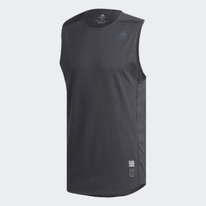 adidas Men's Primeblue Singlet Dgh Solid Gray Small