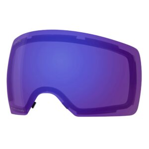 smith skyline xl snow goggle replacement lens - chromapop everyday violet mirror