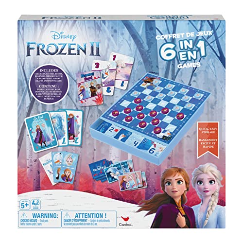 Disney Frozen 2 6-in-1 Game House for Kids and Families