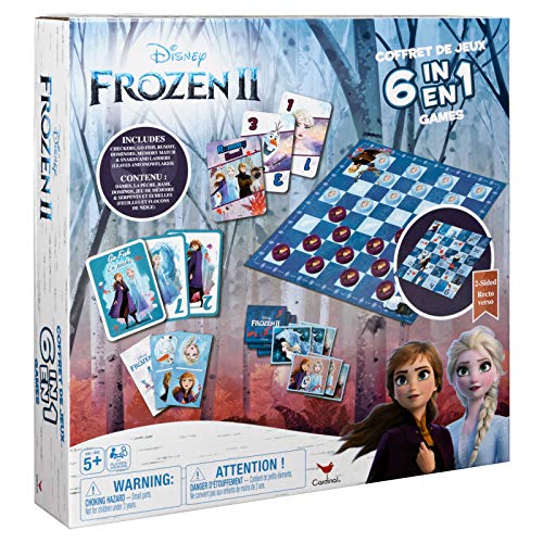 Disney Frozen 2 6-in-1 Game House for Kids and Families