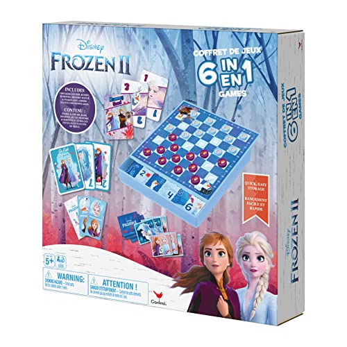 Disney Frozen 2 6-in-1 Game House for Kids and Families