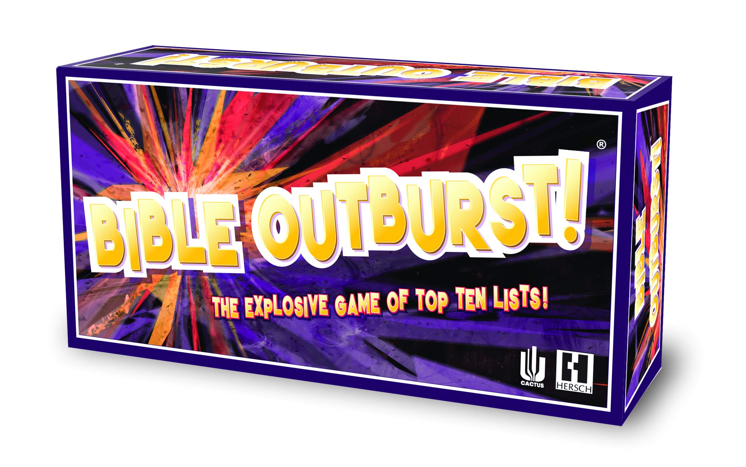 Cactus Games - Bible Outburst, The Explosive Game of Top Ten Lists