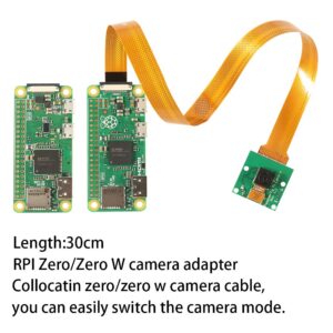 Aokin for Raspberry Pi Camera Module, 5MP 1080p with OV5647 Sensor Video Camera Module for Raspberry Pi Model A/B/B+, Pi 2, Raspberry Pi 3 3B+, Pi 4 and Pi Zero/Zero W with Flex Cable