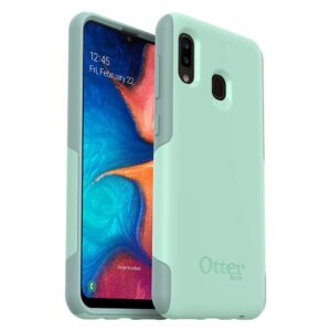 otterbox commuter series lite case for samsung galaxy a20 - retail packaging (ocean way - aqua sail/aquifer)